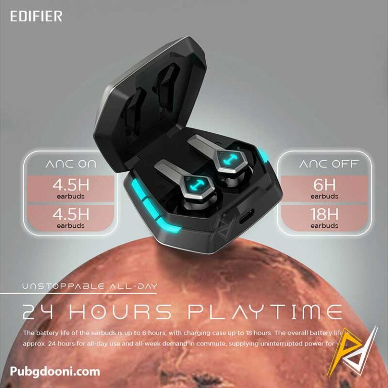 ایرپاد و هندزفری بیسیم گیمینگ حرفه ای ادیفایر Edifier GX04 TWS اورجینال
