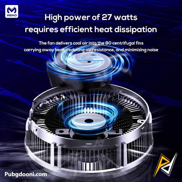 فن خنک کننده رادیاتوری مگنتی موبایل و آیپد ممو Memo CX09 اورجینال